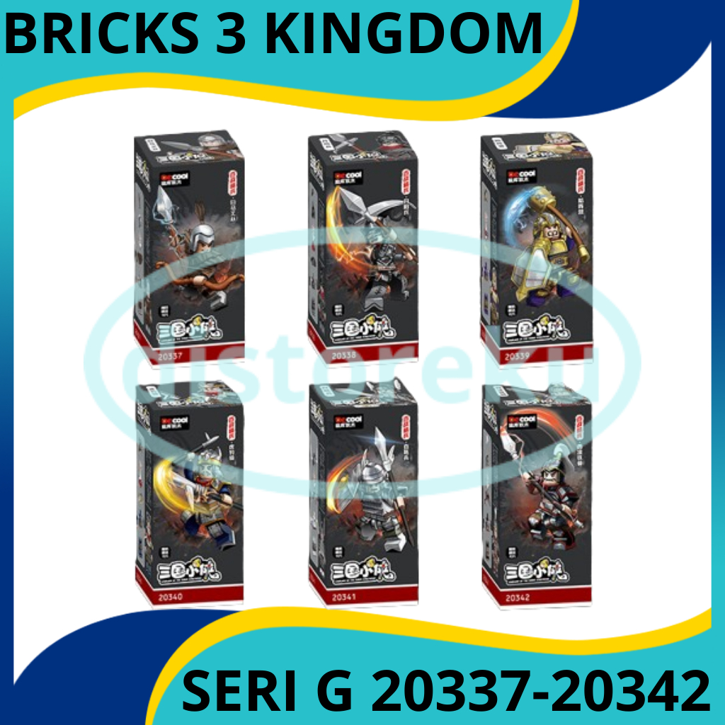 Jual DECOOL BRICK DE COOL BRICKS THREE KINGDOM SAMKOK 3 RAJA BAIMA ...