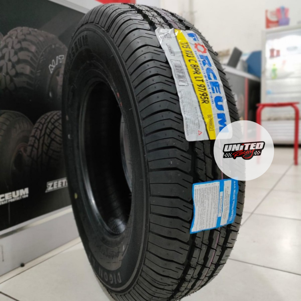 Jual BAN MOBIL MUATAN RING 13 FORCEUM DIGON LT 175 C 8 PR R13 AWET ...