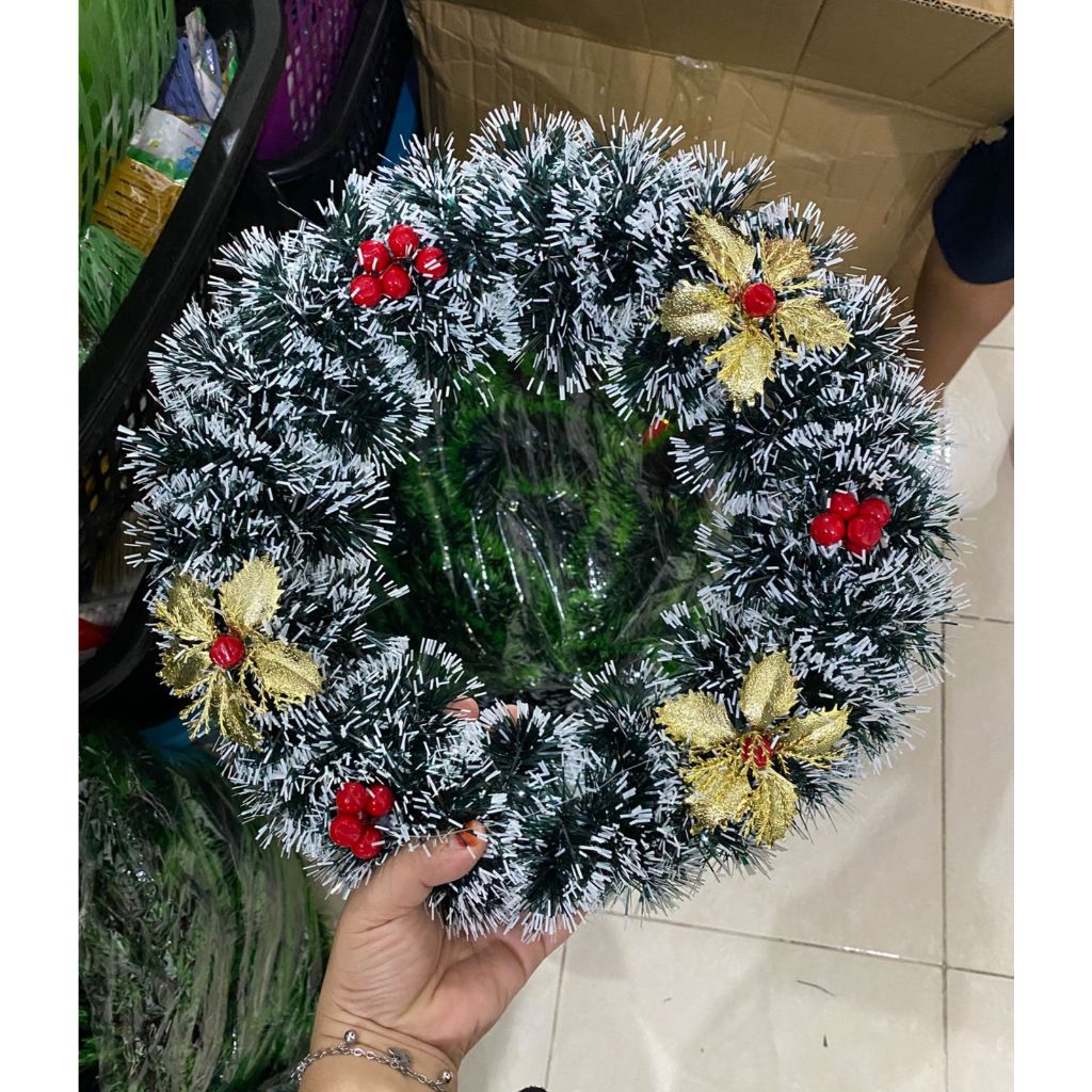 Jual Garland Natal / Krans Natal / Hiasan Ornamen Natal Dekorasi ... Jual Garland Natal / Krans Natal / Hiasan Ornamen Natal Dekorasi ...