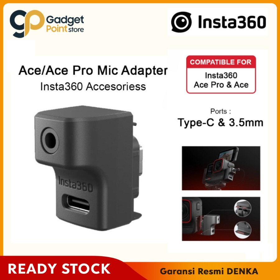 Jual Insta360 Ace Pro & Ace Mic Adapter | Shopee Indonesia