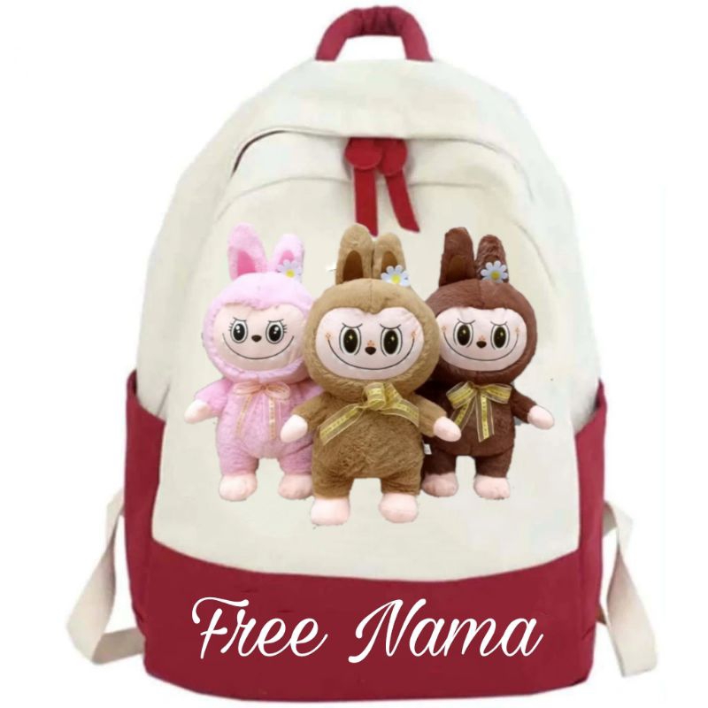 Jual Tas Ransel Sekolah Labubu Tas Anak Sekolah Labubu Tas Sekolah Anak Perempuan Labubu Tas ...