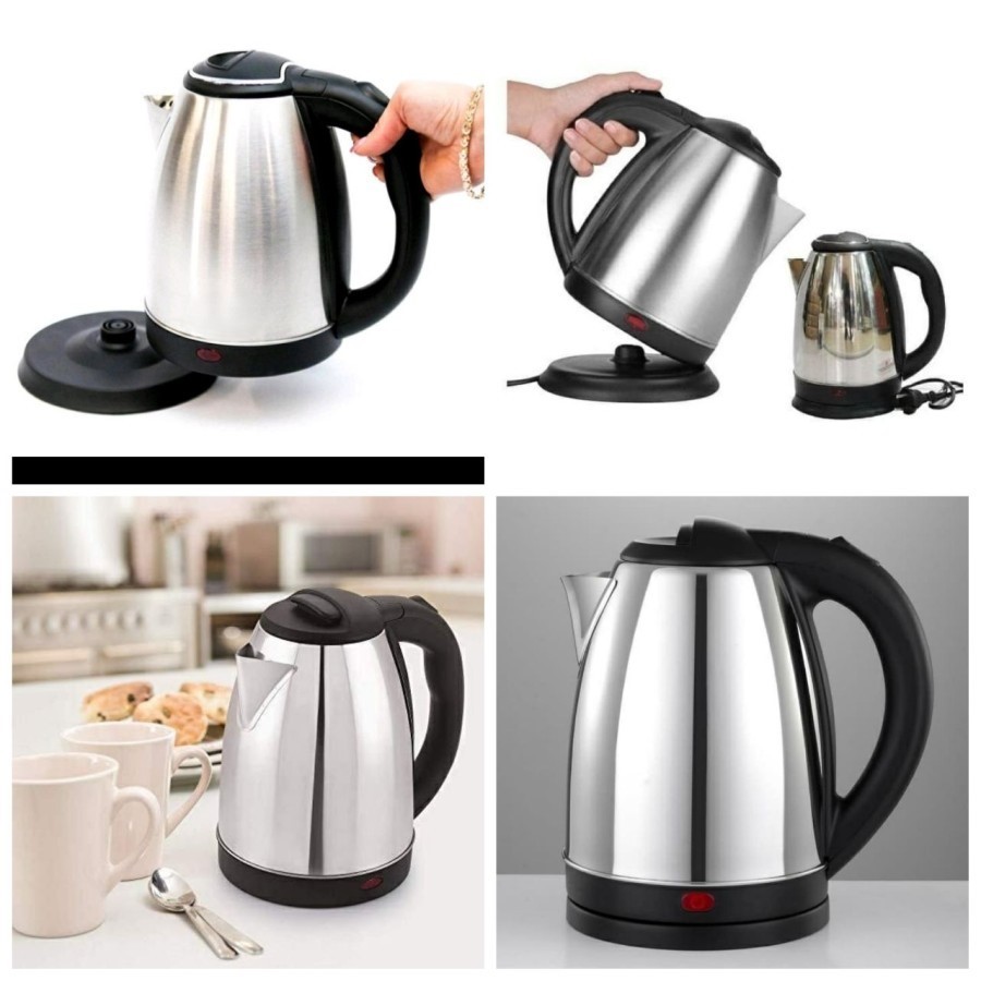 Jual PROMO Termos Teko Listrik Kettle Pemanas Air Panas Stainless 2 ...