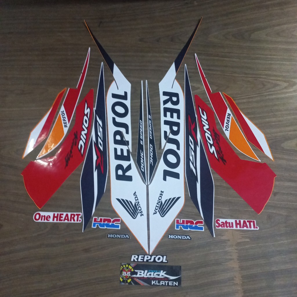 Jual STRIPING SONIC REPSOL DAN RS REPSOL | Shopee Indonesia