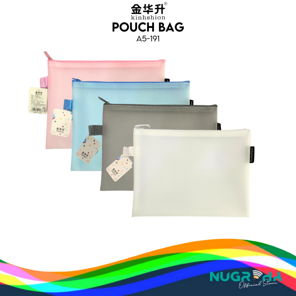 Jual KINHSHION A5-191 Tempat berkas jala versi Korea / Pouch Serbaguna ...