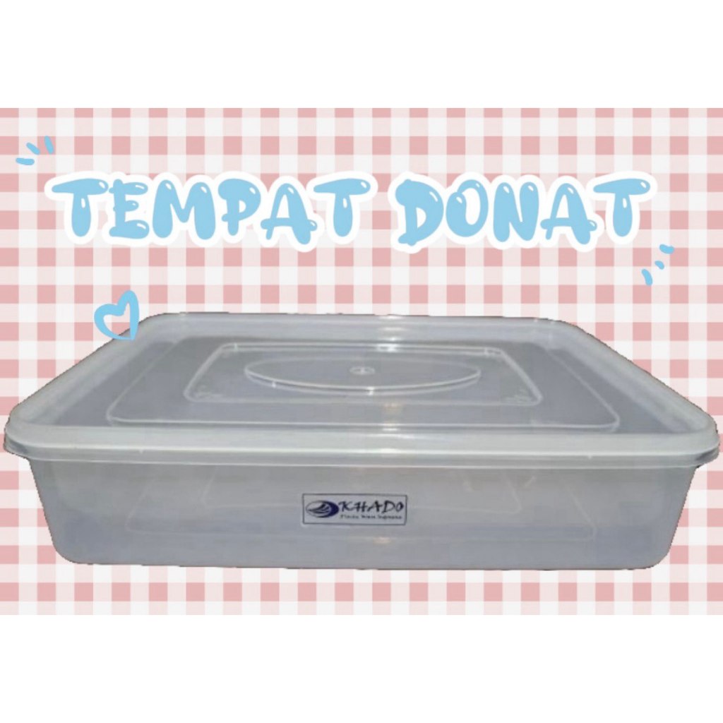Jual Tempat Donat Kotak Donat [ukuran paling besar ] | Shopee Indonesia