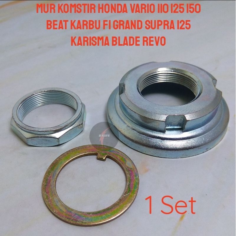 Jual Mur komstir Comstir Honda Vario 110 125 150 Beat Karbu Fi Grand ...