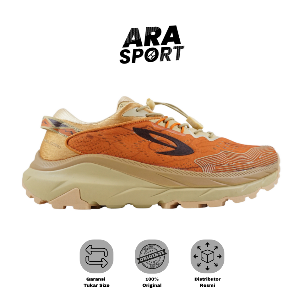 Jual SEPATU LARI 910 ORIGINAL YUZA MARS JEZERO COKELAT-TAN/KHAKI | Shopee Indonesia