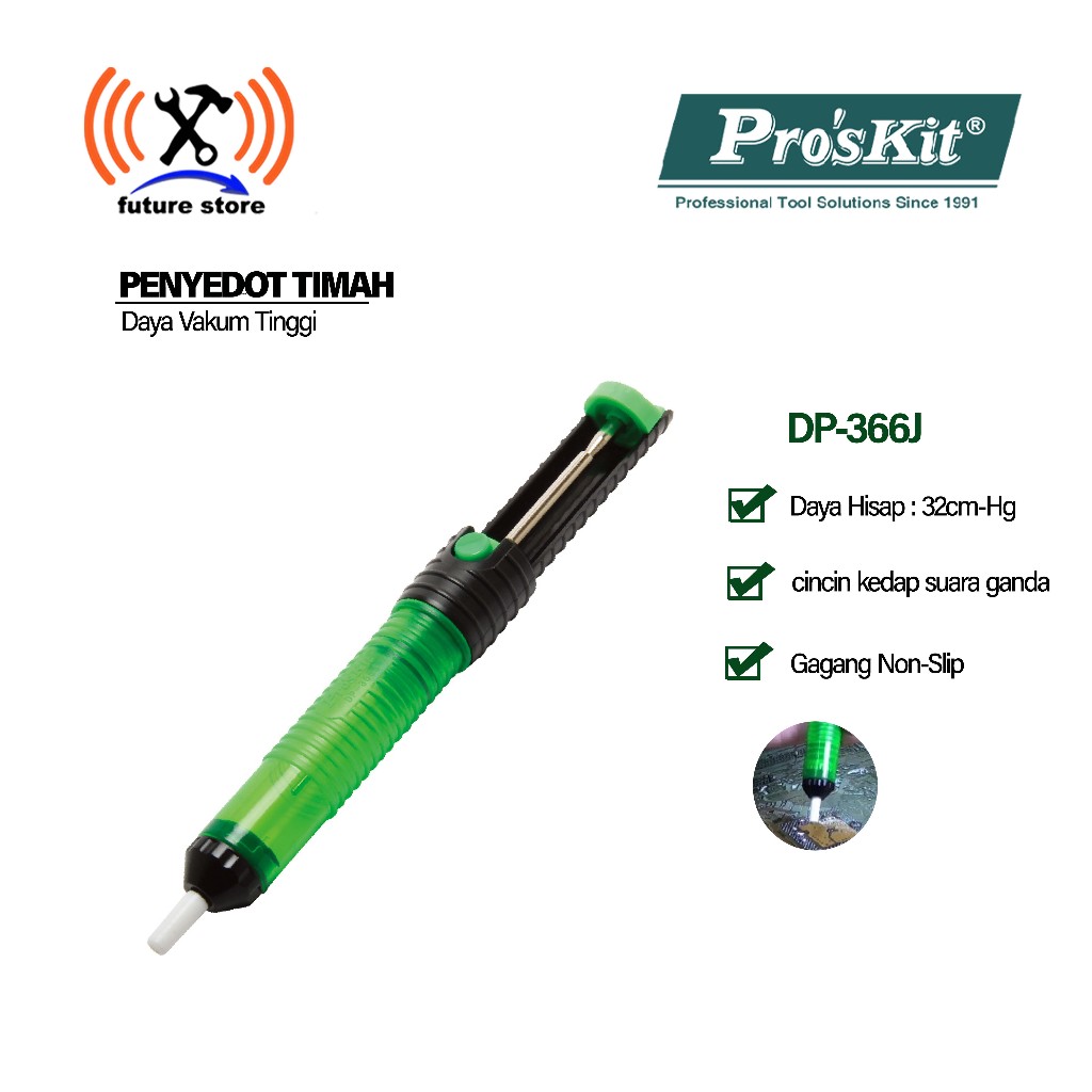 Jual PROSKIT DP-366J Desoldering Pump - PENYEDOT TIMAH ORIGINAL | Shopee Indonesia