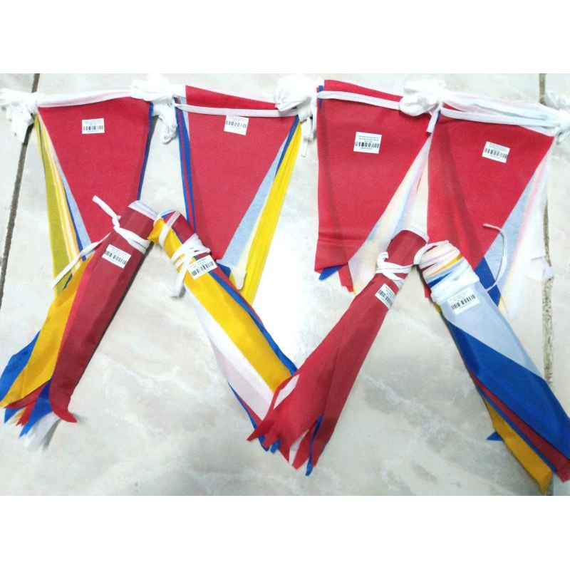 Jual Bendera segitiga warna warni | Shopee Indonesia