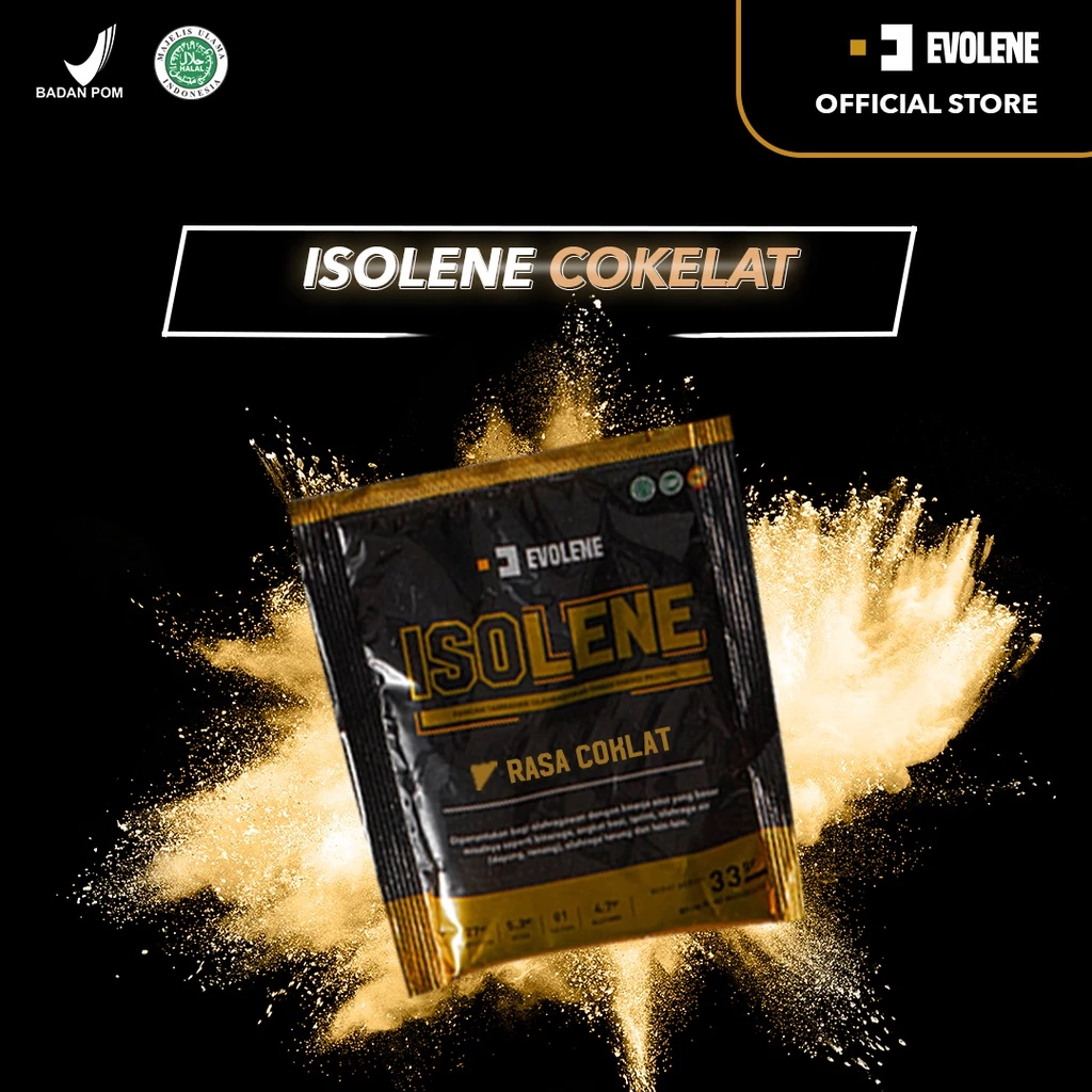 Jual EVOLENE ISOLENE RASA COKLAT SACHETAN Evolene Whey Protein | Shopee ...