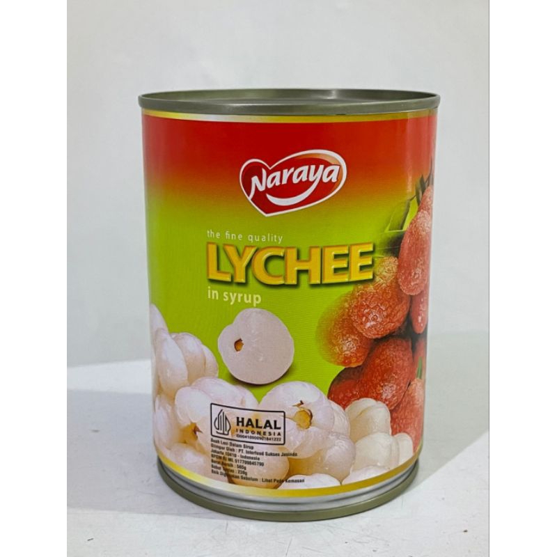 Jual Lychee Kaleng Naraya / Leci Kaleng Naraya 565gr | Shopee Indonesia