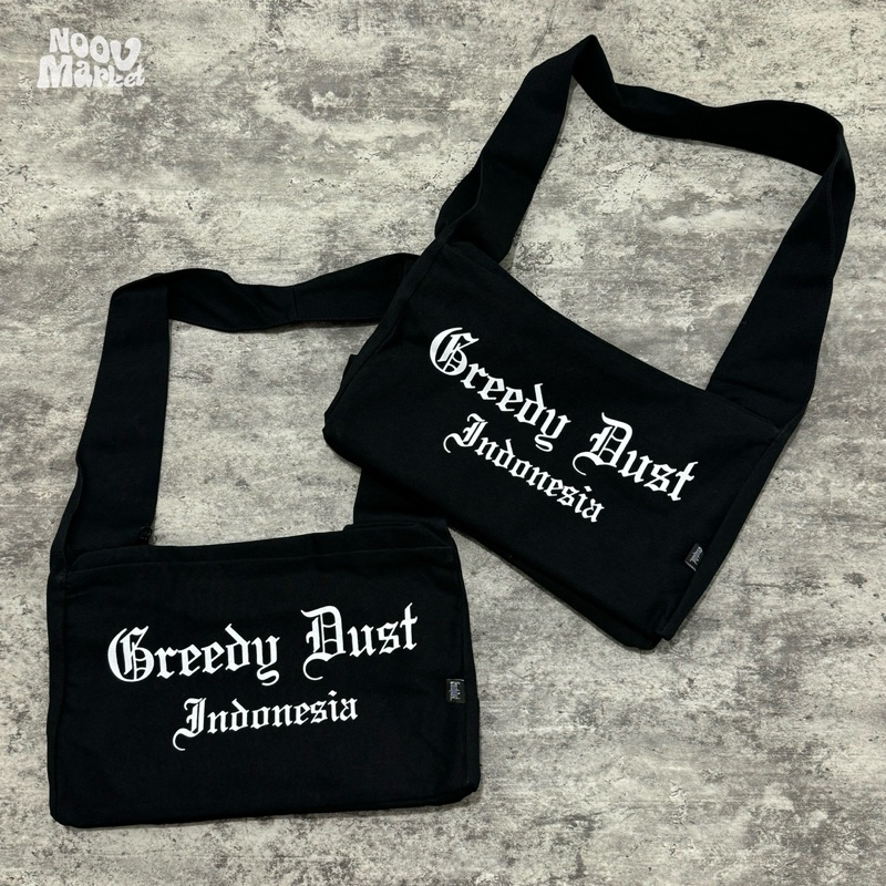 Jual GREEDY DUST SLINGBAG VOL 1 BLACK | OFFICIAL GREEDY DUST INDONESIA ...