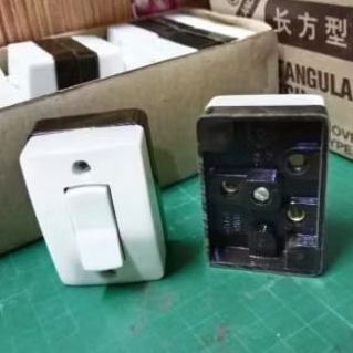 Jual Saklar engkel / saklar mini tempel sudah SNI | Shopee Indonesia