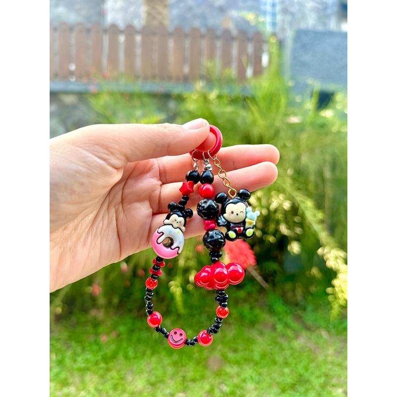 Jual Mickey Mouse Strap Ganci Bag Charm | Shopee Indonesia