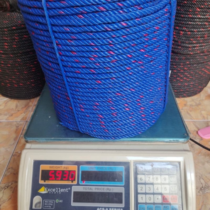 Jual Tali tambang PE 8 mm ( Berat ± 7 kg ) | Shopee Indonesia