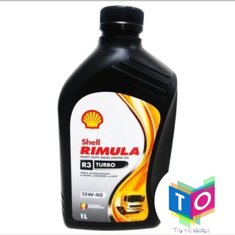 Jual Shell Rimula R3 15W-40 Turbo Diesel 1liter Oli Mesin Shell Turbo ...