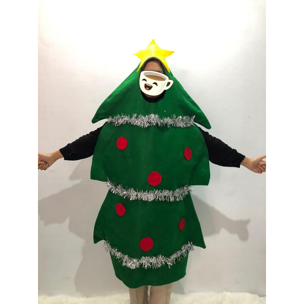 Jual Kostum Natal Keluarga Christmas Anak Dewasa | Kostum Pohon Cemara ...