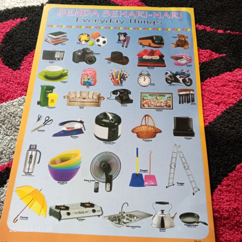 Jual Poster Benda sehari - hari | Shopee Indonesia