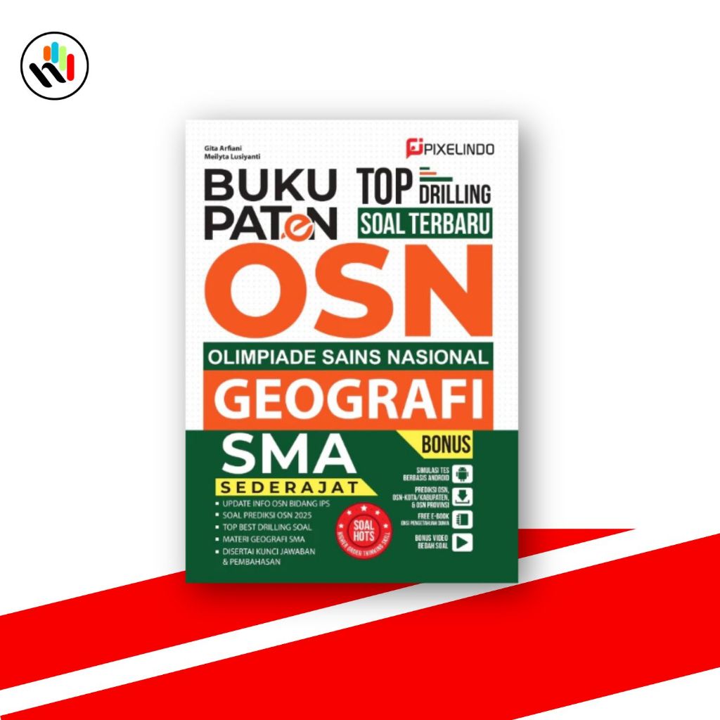 Jual Buku OSN Geografi SMA : Buku Paten Olimpiade Sains Nasional Geografi Untuk SMA/MA ...