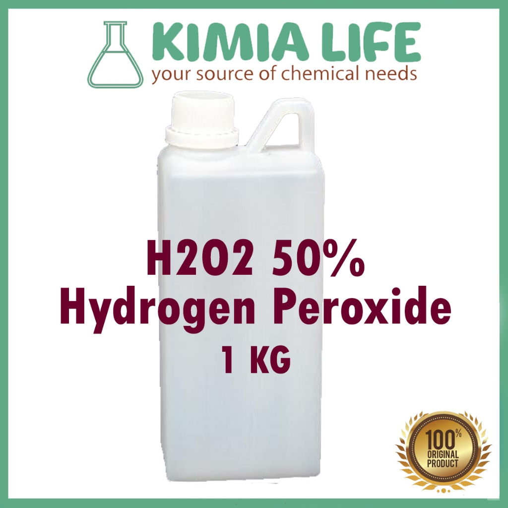 Jual H2O2 50% / Hydrogen Peroxide 50% / Hidrogen Peroxida | Shopee ...