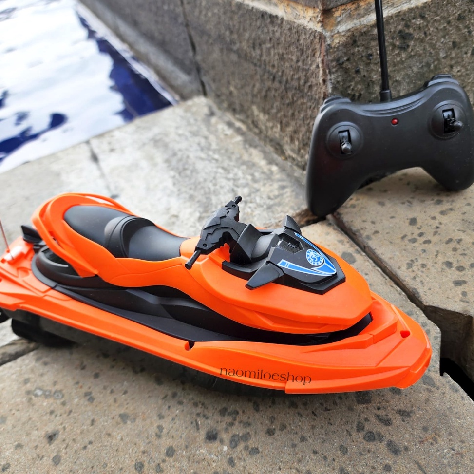 Jual Kejar Diskon Rc JET SKI mainan remote Control kapal motor Boat ...