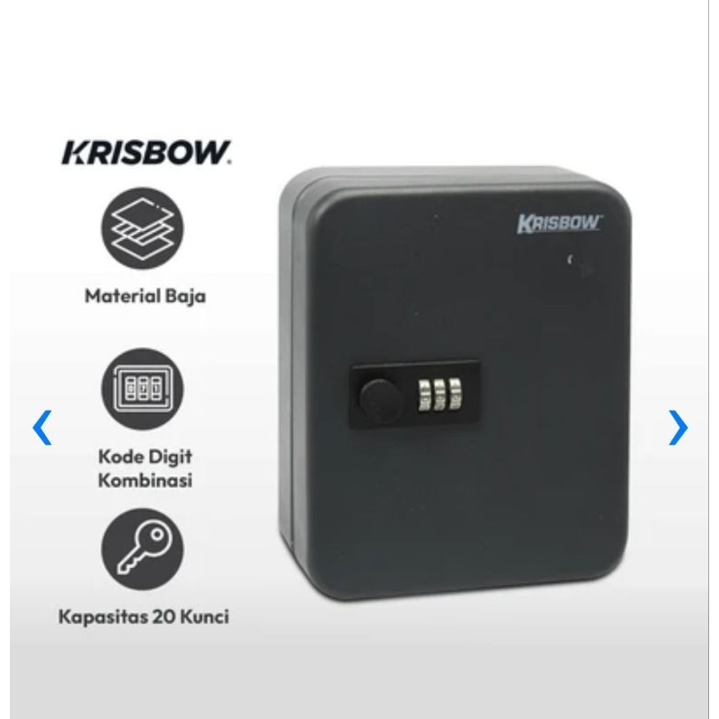 Jual KOTAK KUNCI BERDAYA TAMPUNG 20 KEY KRISBOW | Shopee Indonesia