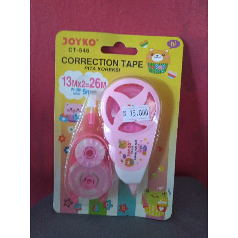 Jual tipx kertas,correction tape joyko+refil | Shopee Indonesia