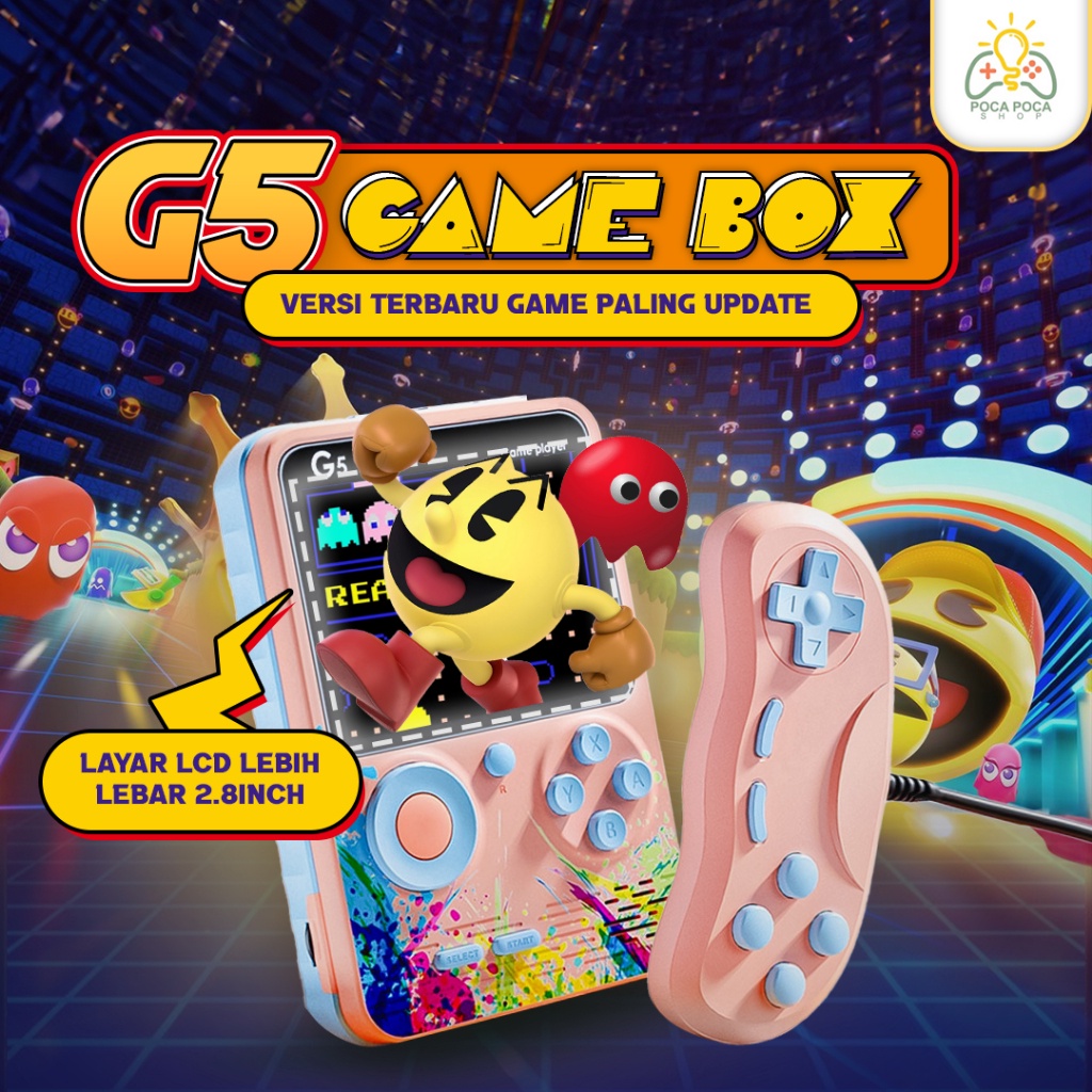 Jual GAMEBOY PVP MAINAN ANAK GAME BOY G5 2player GADGET VERSI GAME ...