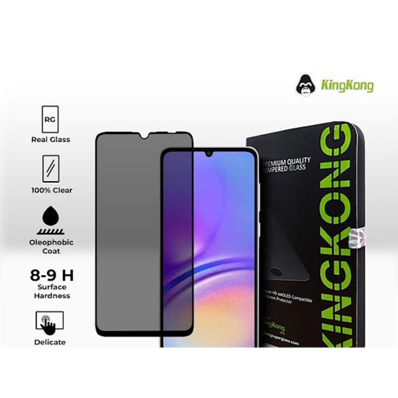 Jual KINGKONG - Tempered GlassFull Anti Spy Privacy Samsung A02,A02S,A03,A05 / A05S,A10 /A10S ...
