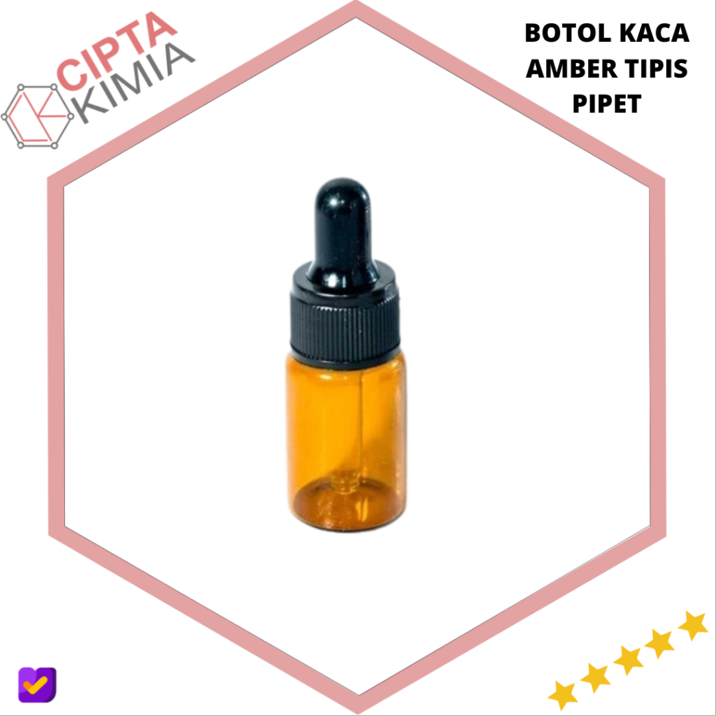 Jual Botol Kaca Amber TIPIS Pipet 10ml & 5ml | Shopee Indonesia