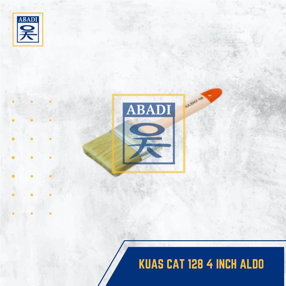 Jual KUAS CAT 128 4 INCH ALDO | Shopee Indonesia