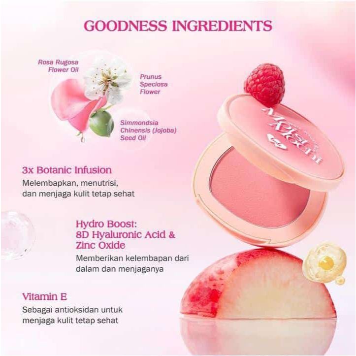 Jual BNB BARENBLISS MOIST MOCHI PASTE POWDER BLUSH 4,5GRAM | Shopee Indonesia