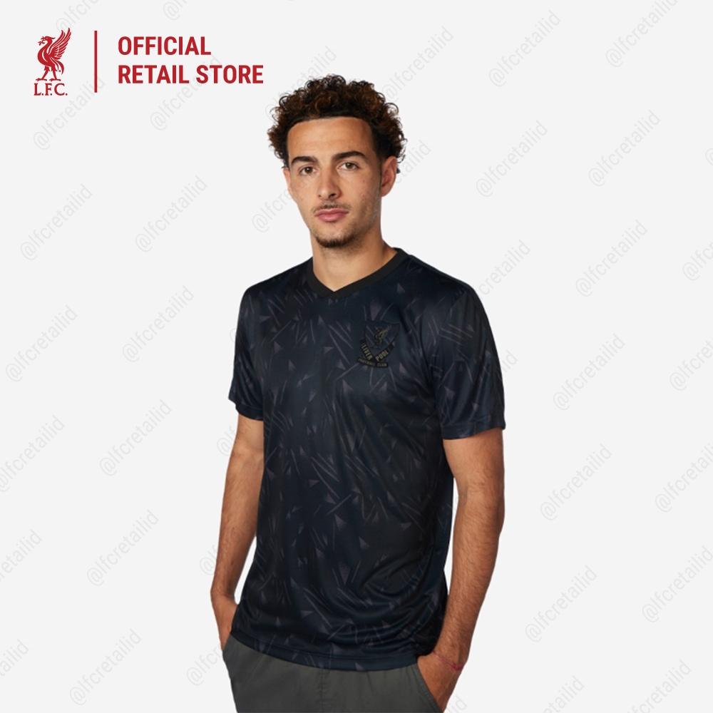 Jual Liverpool FC LFC 89-91 Home Tee Black Men - Official LFC T Shirt ...