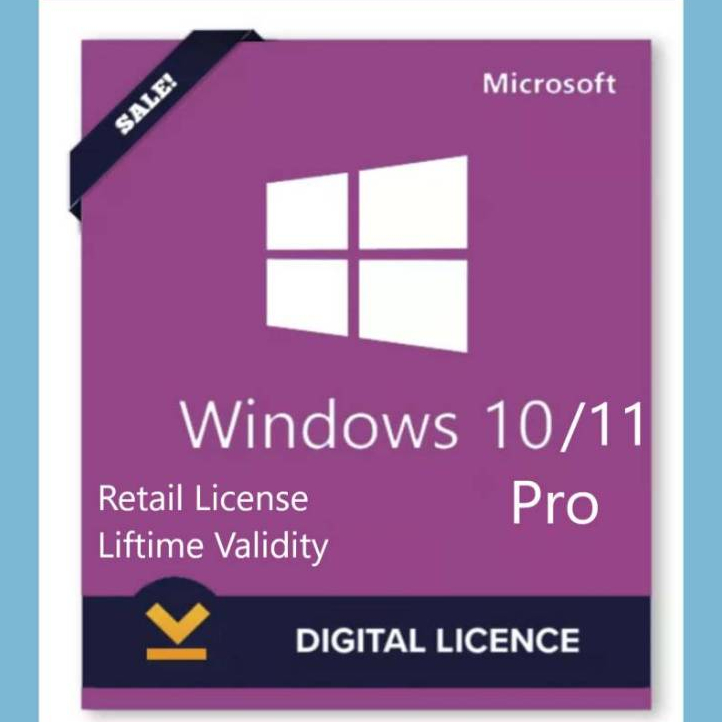 Jual ORIGINAL Windows 10/11 Pro Retail Digital License - Serial Key ...