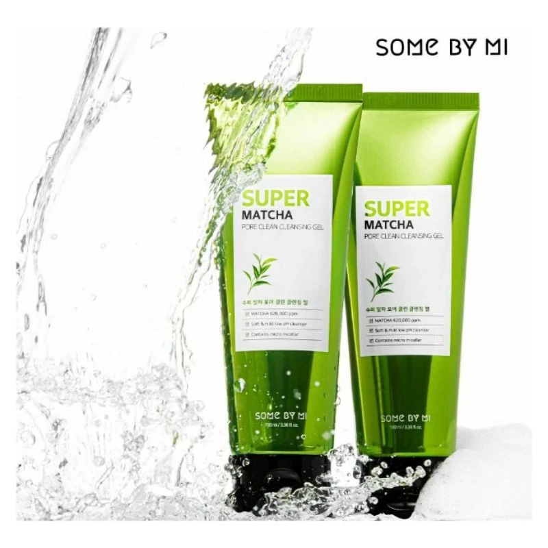 Jual SOMEBYMI SUPER MATCHA PORE CLEAN CLEANSING GEL 42ML | Shopee Indonesia