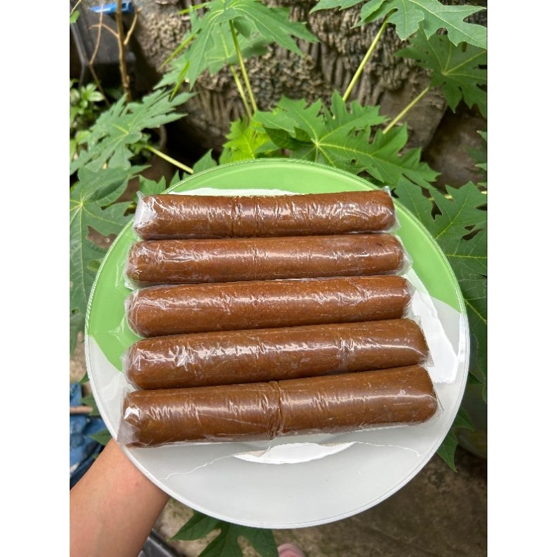 Jual 1 kg / 1000gr lempok durian dodol durian khas Pontianak Kalimantan ...