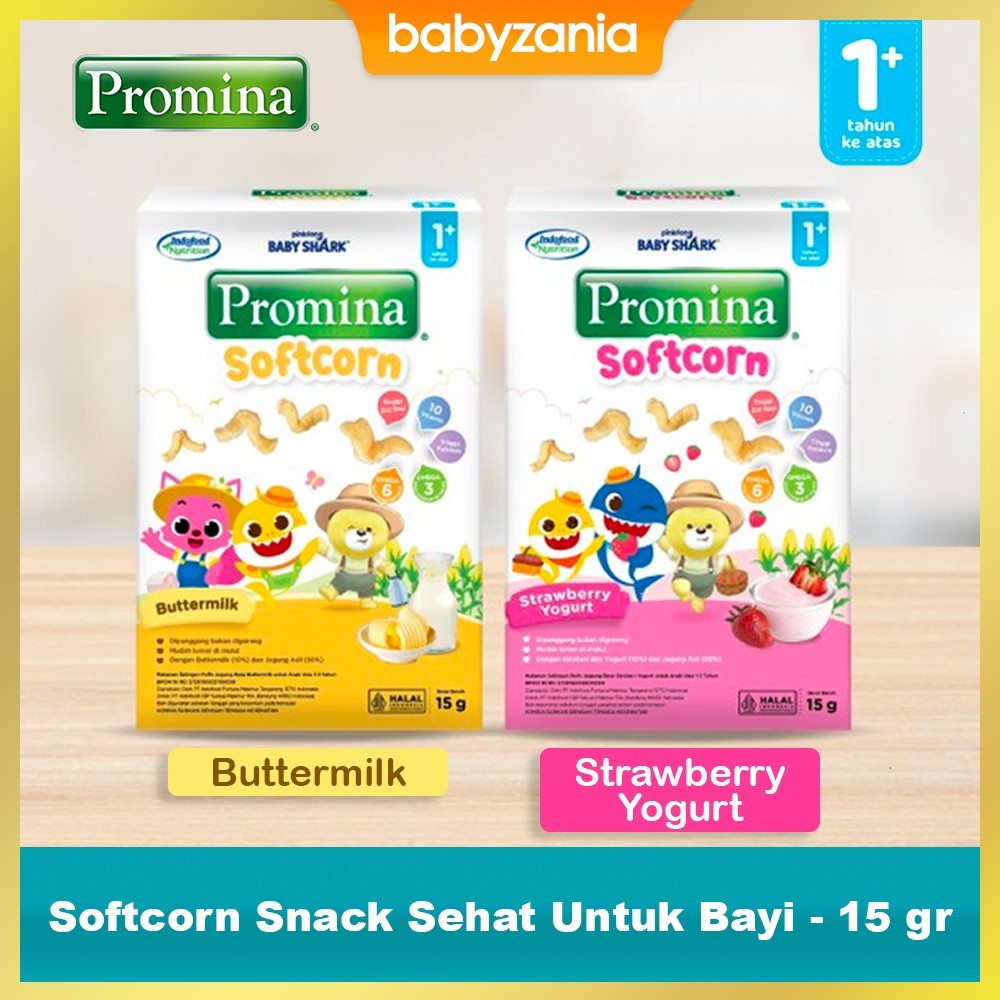 Jual Promina Softcorn Snack Cemilan Anak Bayi 15 gr | Shopee Indonesia