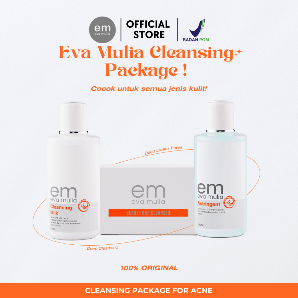 Jual Eva Mulia Cleansing Package - Paket Pembersih Wajah Eva Mulia ...
