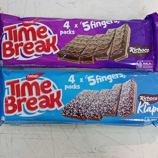 Jual NABATI TIME BREAK 64gram (4bungkus @16gram) | Shopee Indonesia