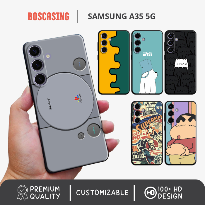 Jual BOSCASING - Premium Casing Case Softcase Samsung A35 5G Aesthetic ...