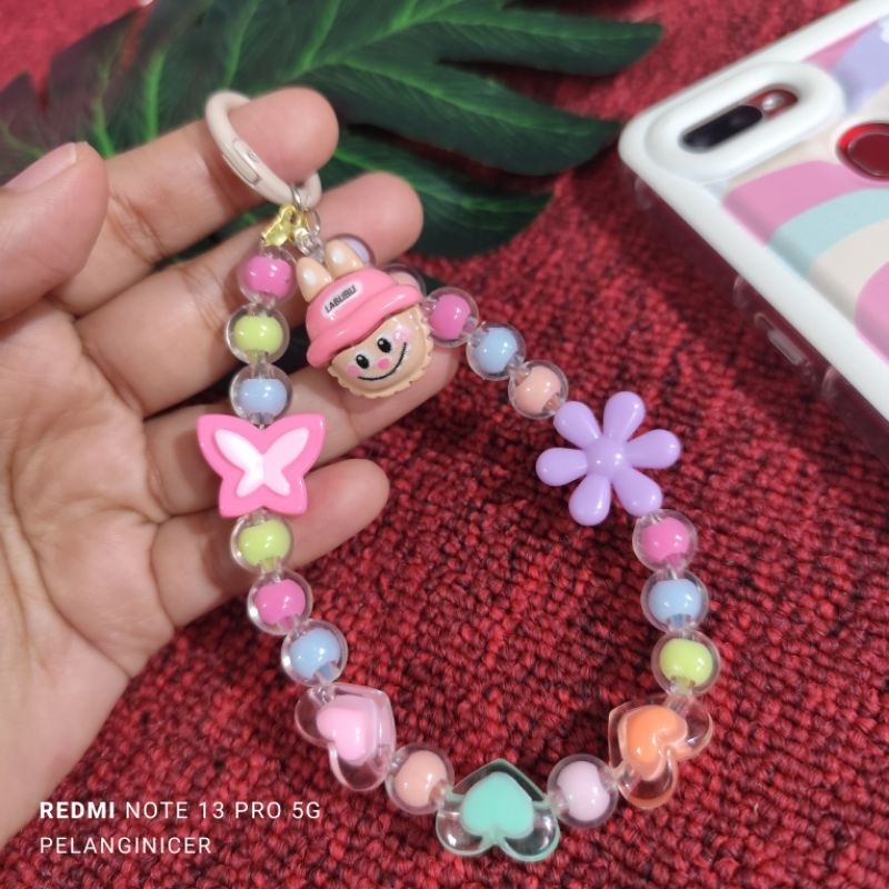 Jual Strap Phone Gantungan Hp Labubu Topi-Tali Hp Labubu Candy-Mainan ...