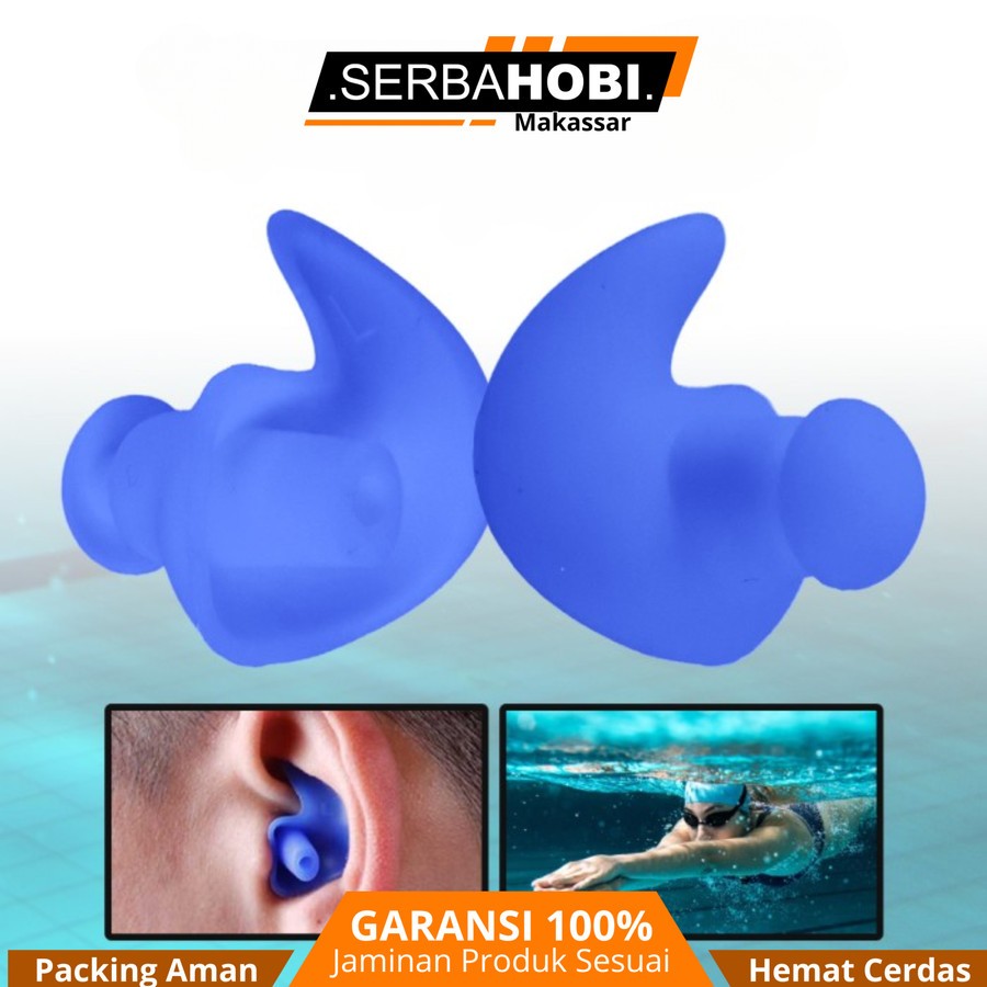 Jual 2 in 1 Ear Nose Plug / Penutup Hitung dan Telinga Renang / Peredam ...