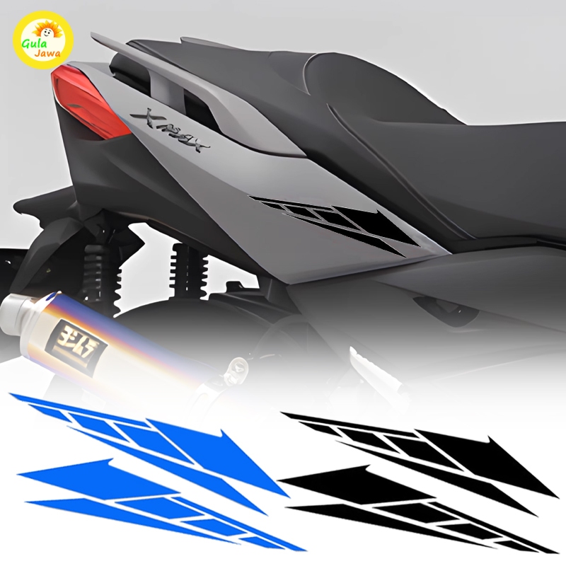 Jual Stiker Kendaraan Listrik Stiker Samping Sepeda Motor Timbul Keren ...