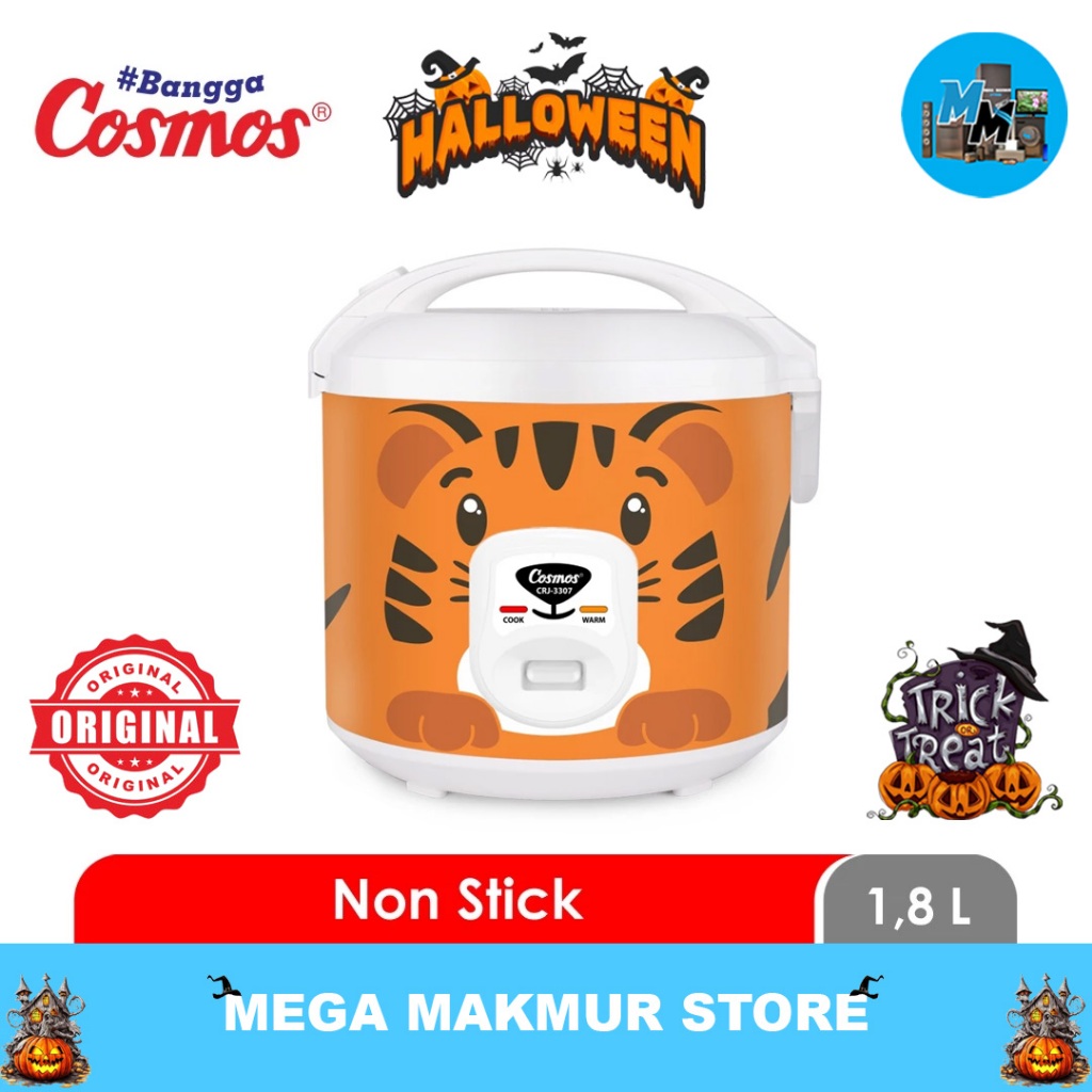 Jual Cosmos CRJ-3307 - Rice Cooker 1.8 L Fabelia series Tiger | Shopee ...
