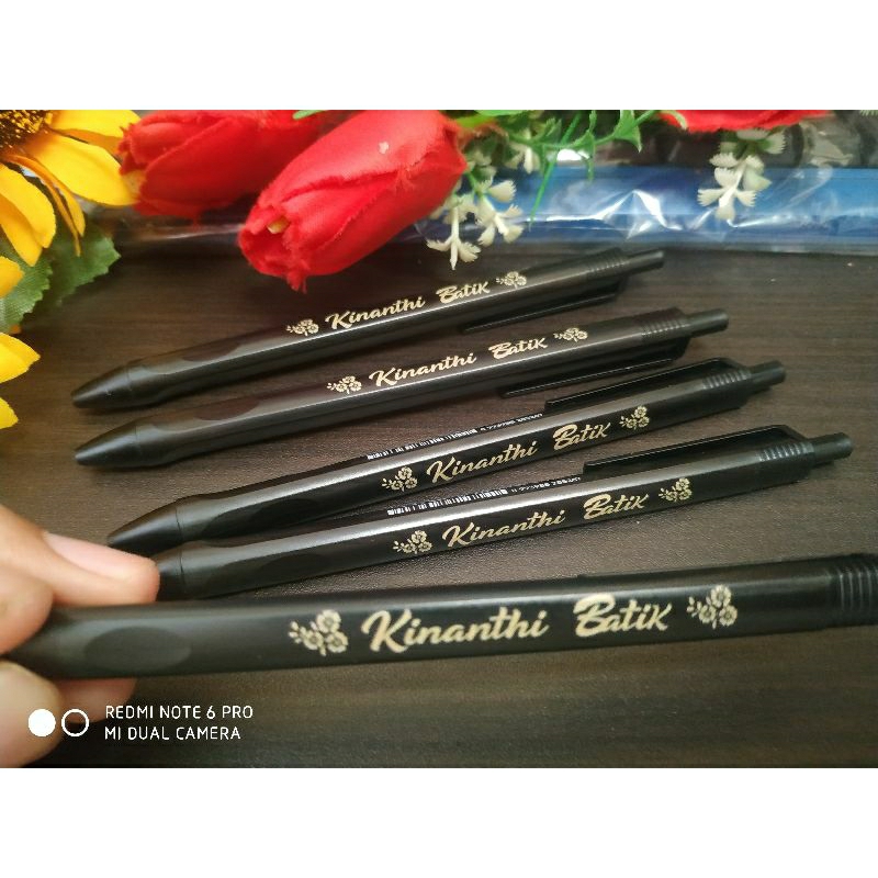 Jual Pulpen Bolpoin Nama Custom Souvenir bolpen promosi | Shopee Indonesia
