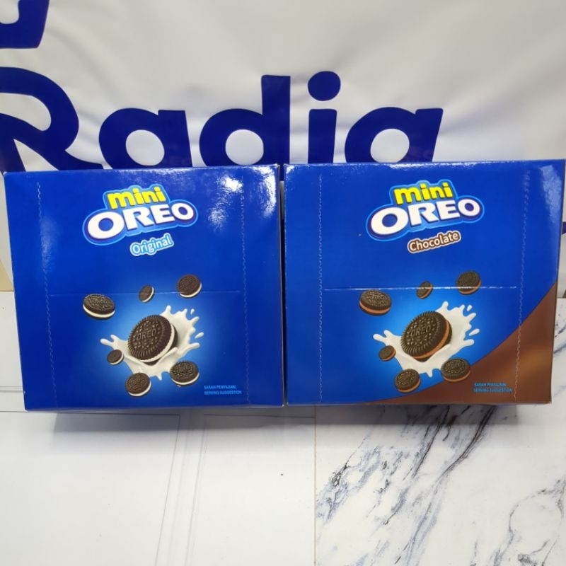 Jual OREO mini oreo mini box 20gram isi 10pcs | Shopee Indonesia