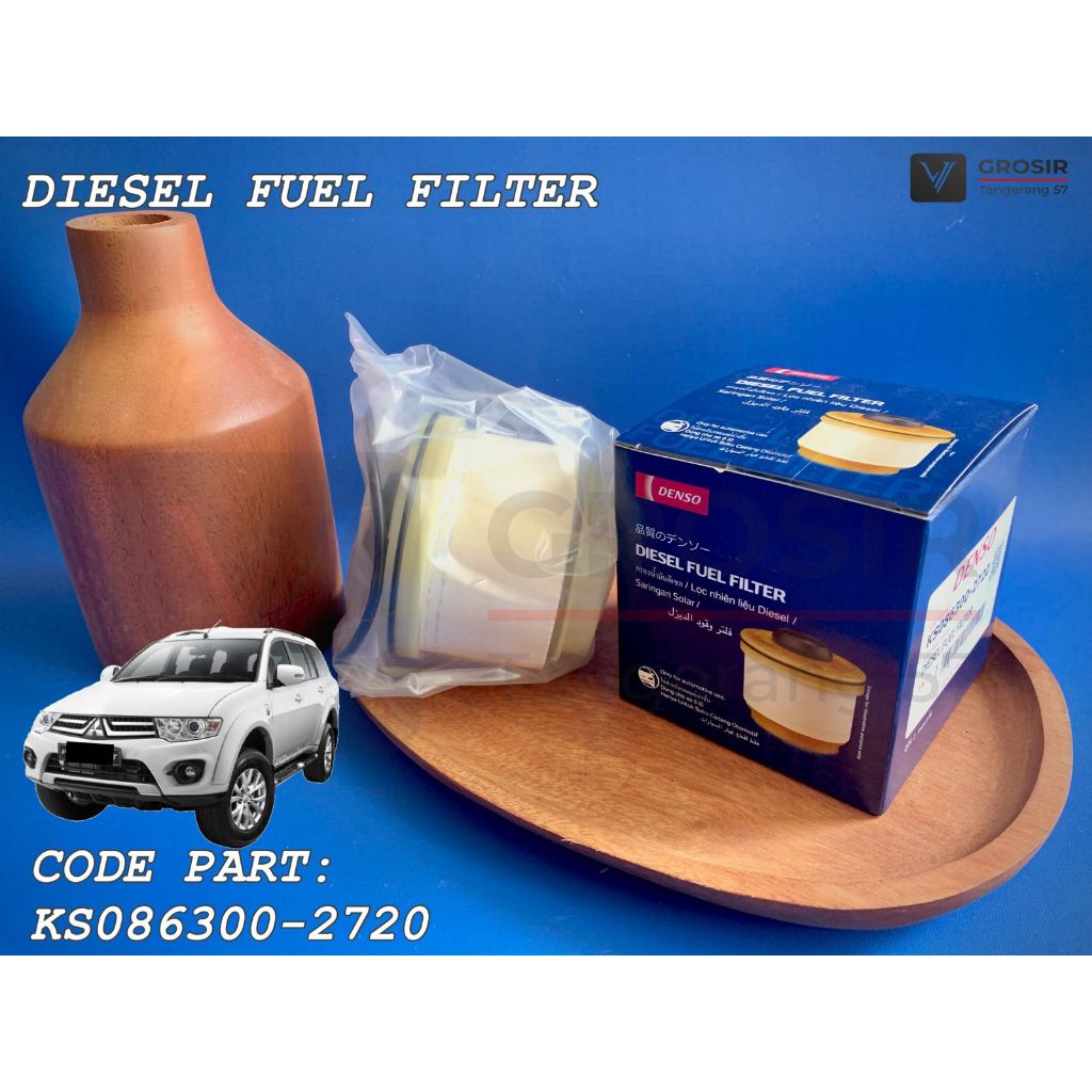 Jual Denso 2720 Filter Solar Pajero Sport Triton L200 2005-2015 Fuel ...