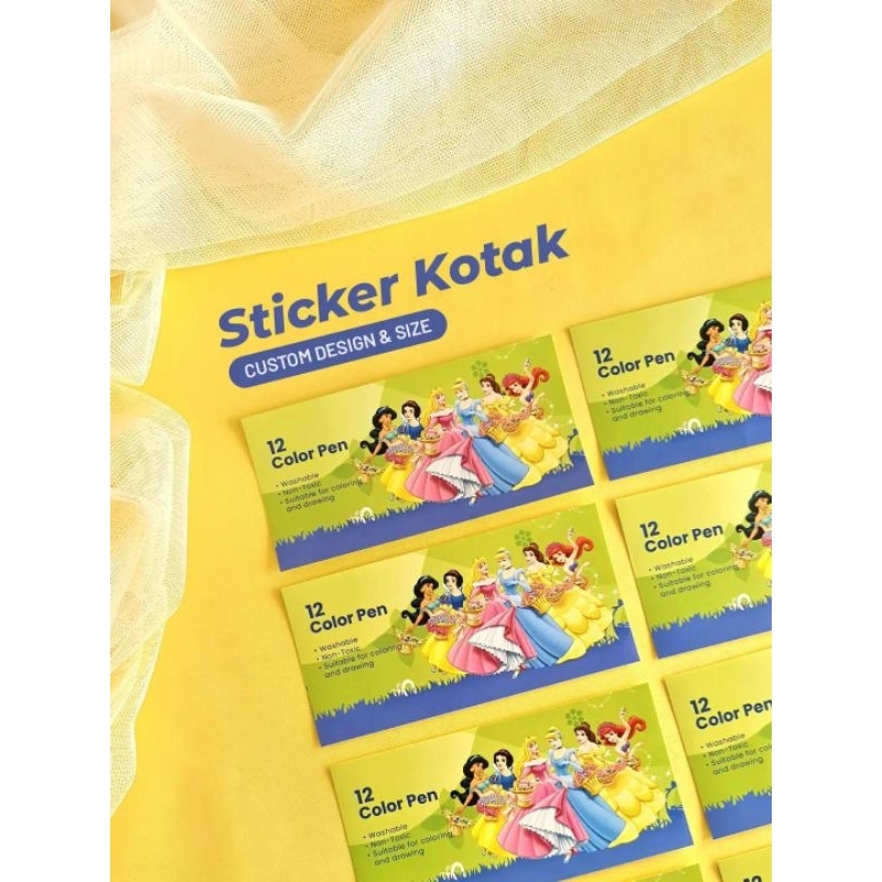 Jual STICKER Kotak Bontak & Waterproof | Shopee Indonesia