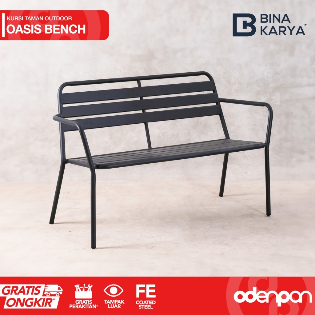 Jual BINA KARYA Kursi / Chair Taman Besi Outdoor Serbaguna 2 Seater ...