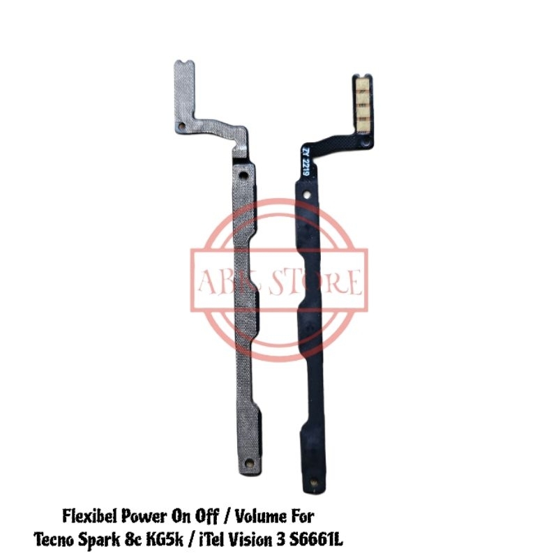 Jual FLEXIBEL POWER ON OFF TECNO SPARK 8C KG5K / ITEL VISION 3 S661L ...